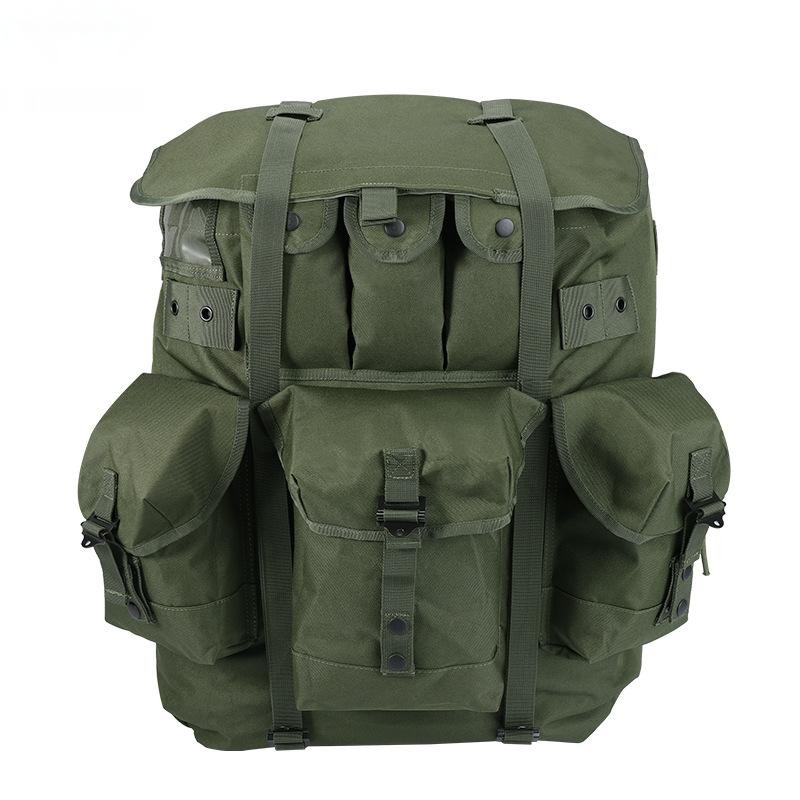 Iron Frame Olive Green Tactical Backpack For Outdoor Camping